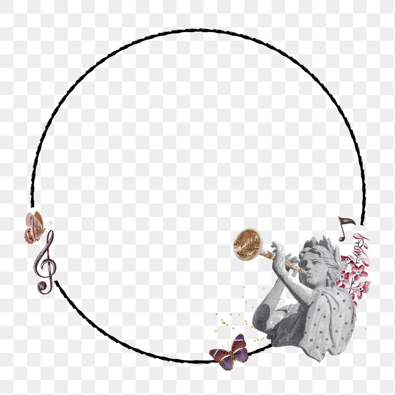 Round frame png aesthetic sculpture | Premium PNG - rawpixel