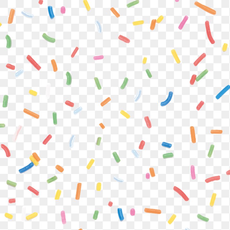 Cute Confetti Pattern Transparent Background Images | Free Photos, PNG ...