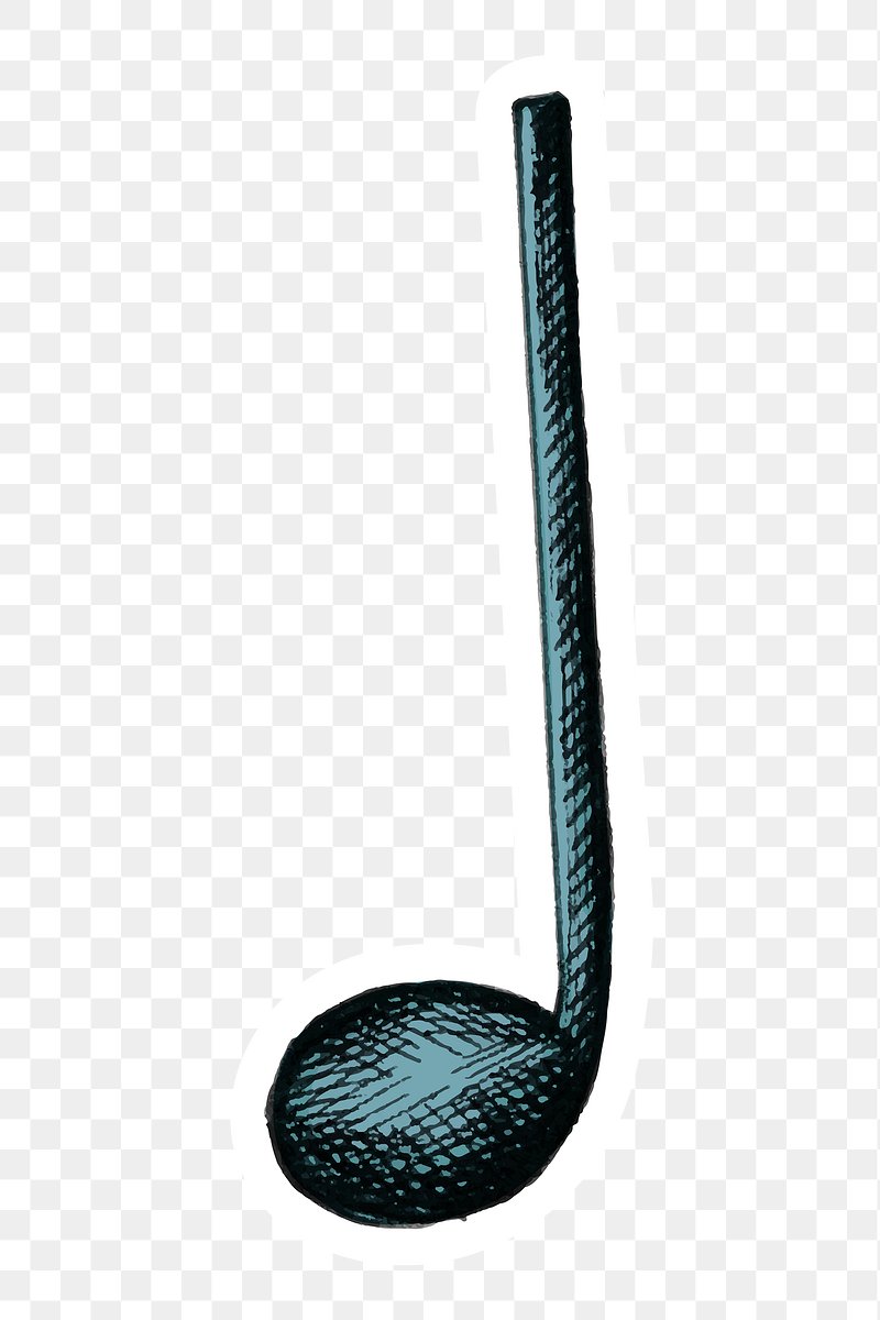 Blue Crotchet Musical Note PNG Images | Free Photos, PNG Stickers ...