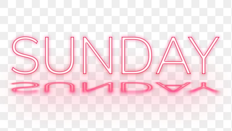 Sunday Neon Images | Free Photos, PNG Stickers, Wallpapers ...
