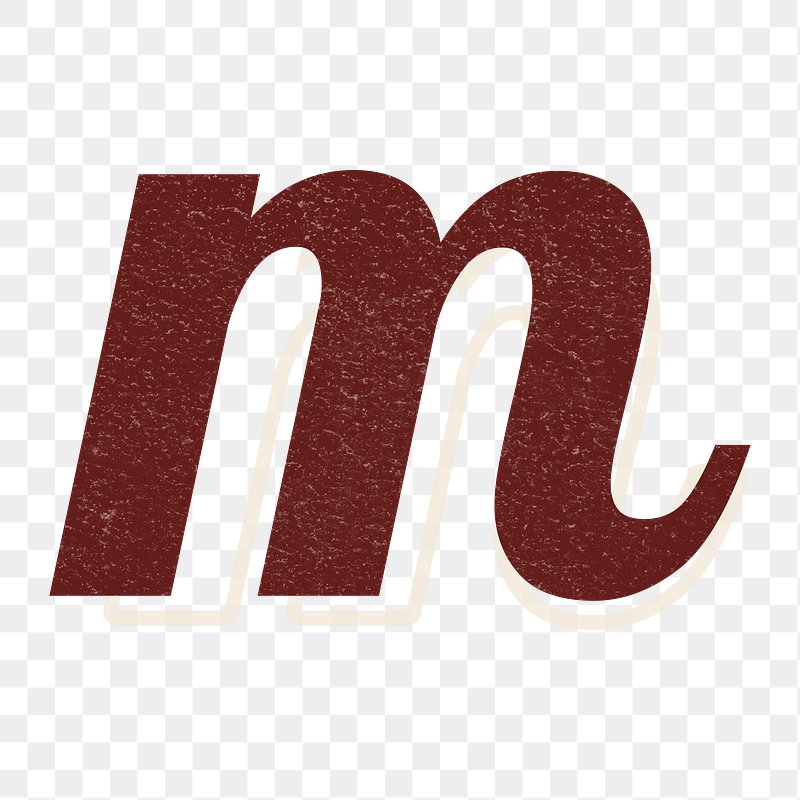 Letter M Small Letter Design PNG Images | Free Photos, PNG Stickers ...