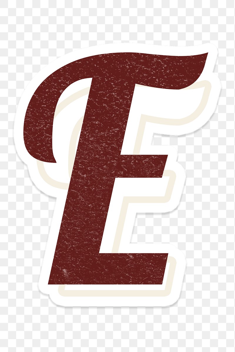 Letter E cursive stylish vintage | Free PNG Sticker - rawpixel