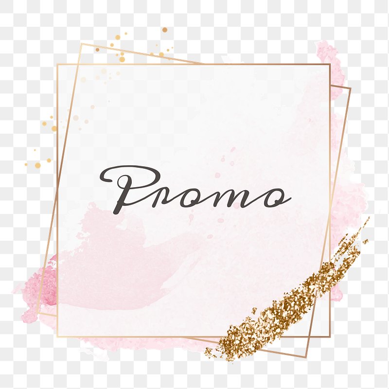 Promo word png feminine frame | Free PNG - rawpixel