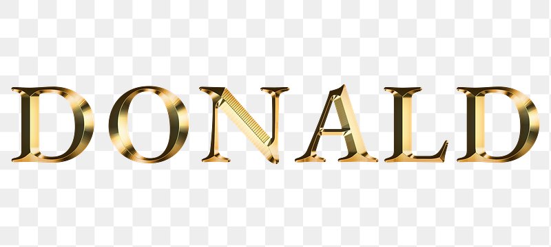 Donald PNG Images | Free Photos, PNG Stickers, Wallpapers & Backgrounds ...