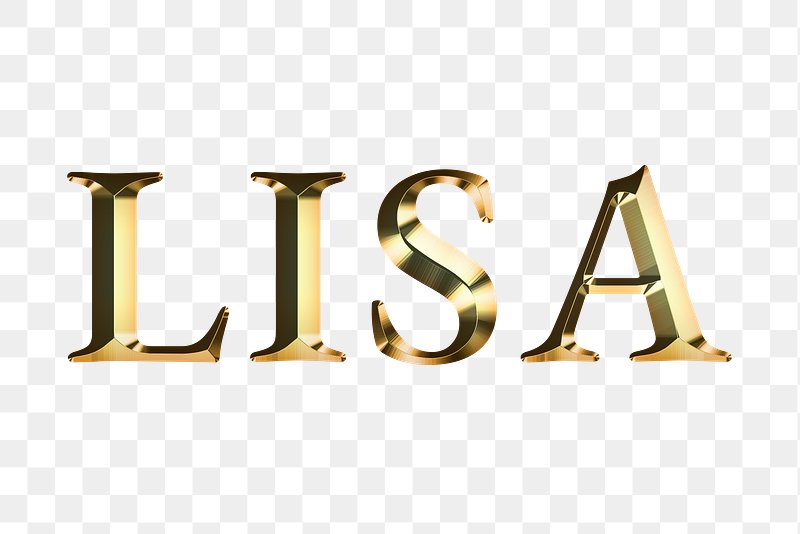 Lisa Word Images | Free Photos, PNG Stickers, Wallpapers & Backgrounds ...
