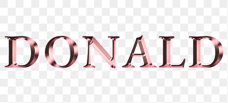 Donald PNG Images | Free Photos, PNG Stickers, Wallpapers & Backgrounds ...