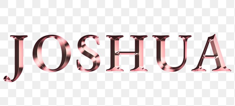 Joshua PNG Images | Free Photos, PNG Stickers, Wallpapers & Backgrounds ...