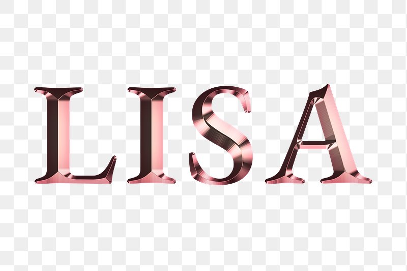 Lisa Word Images | Free Photos, PNG Stickers, Wallpapers & Backgrounds ...