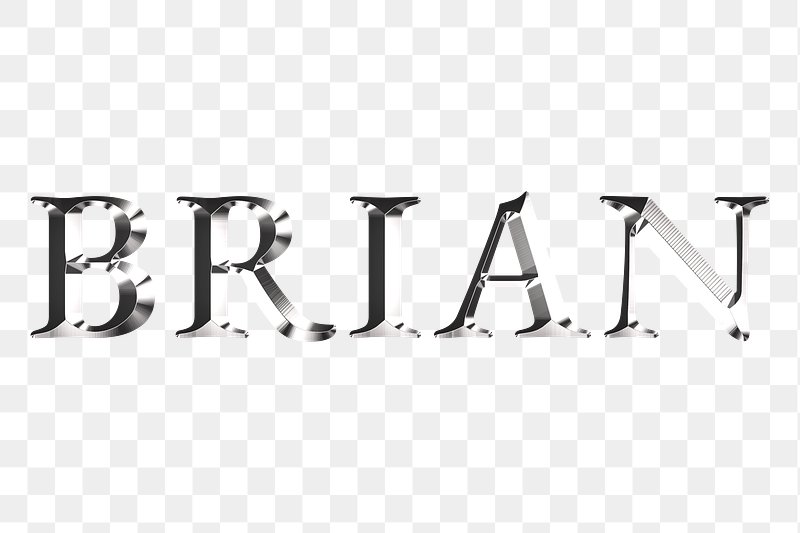 Brian PNG Images | Free Photos, PNG Stickers, Wallpapers & Backgrounds ...