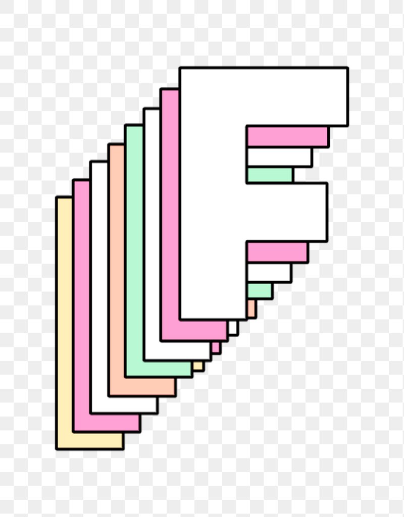 PNG Retro Letter F Bold Typography Font Images | Free Photos, PNG ...