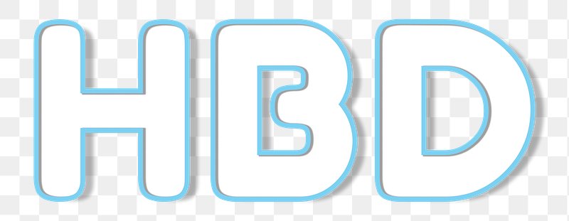Hbd PNG Images | Free Photos, PNG Stickers, Wallpapers & Backgrounds ...