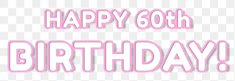 60th PNG Images | Free Photos, PNG Stickers, Wallpapers & Backgrounds ...