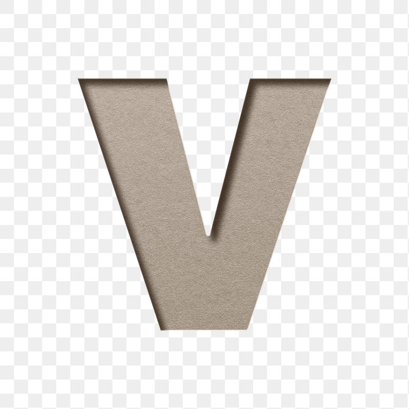 V Paper Letter PNG Images | Free Photos, PNG Stickers, Wallpapers ...