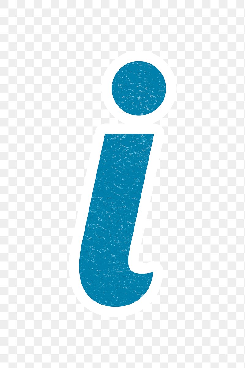 Png retro letter i bold | Free PNG Sticker - rawpixel