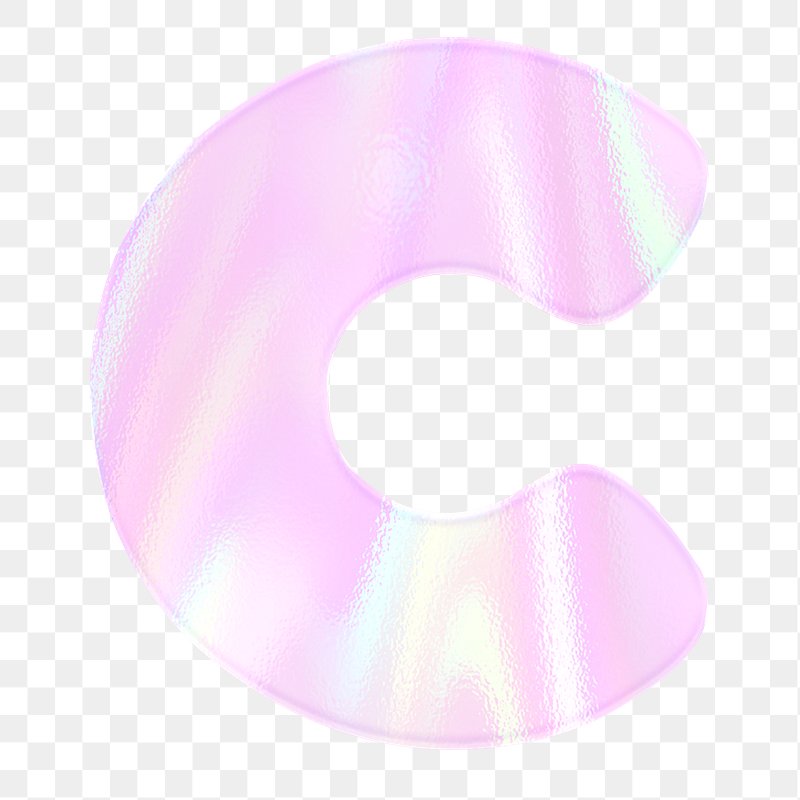 Pink Letter C