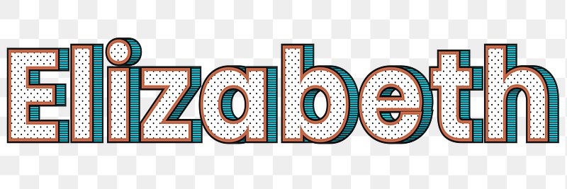 Elizabeth Word Images | Free Photos, PNG Stickers, Wallpapers ...