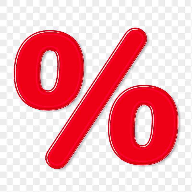 Percent PNG Images | Free Photos, PNG Stickers, Wallpapers ...
