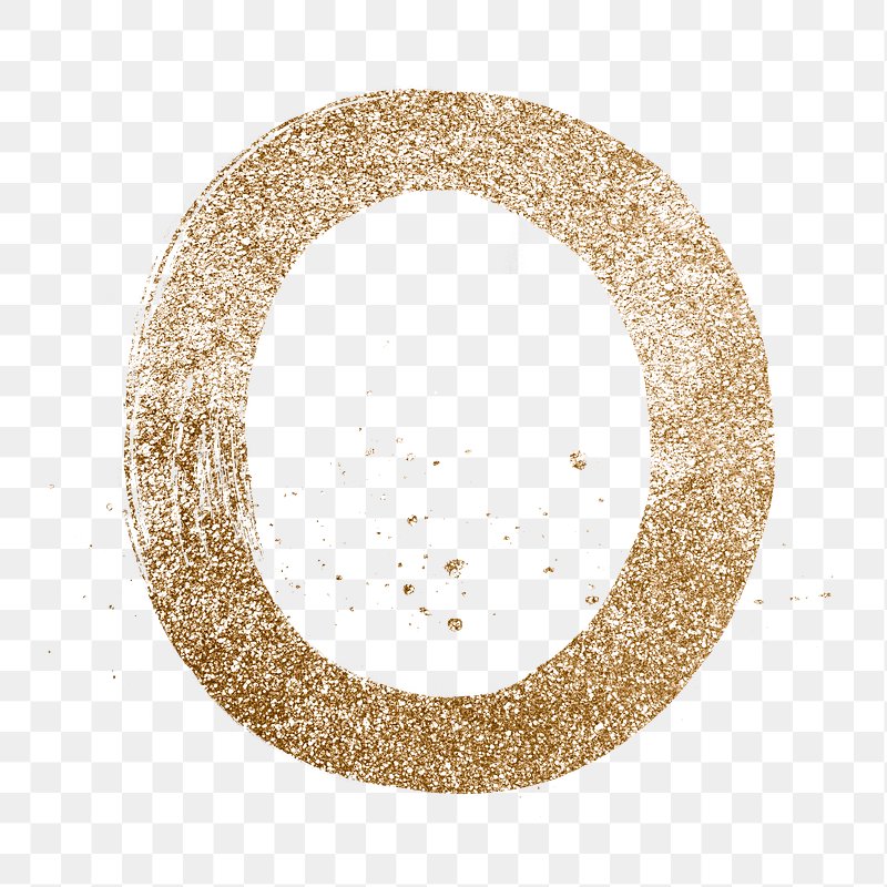 Glitter Capital Letter O PNG Images | Free Photos, PNG Stickers ...