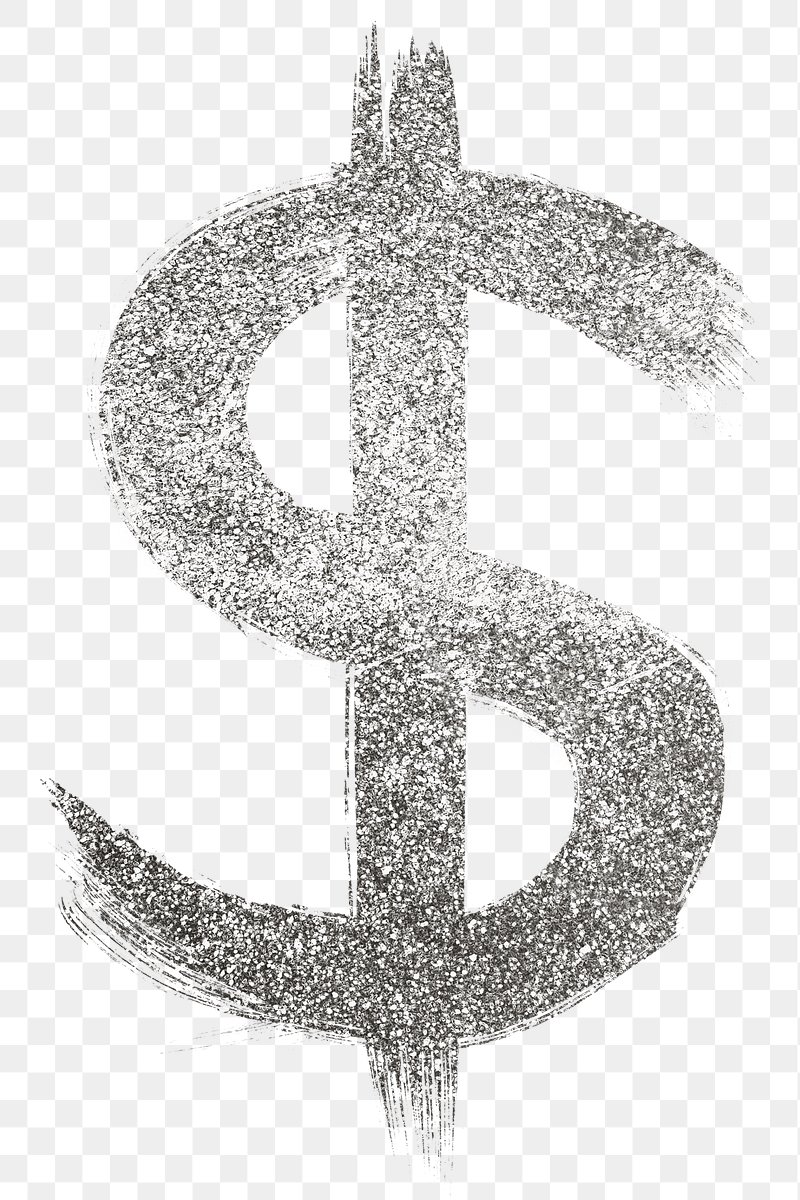 Glitter Dollar Sign PNG Images | Free Photos, PNG Stickers, Wallpapers ...