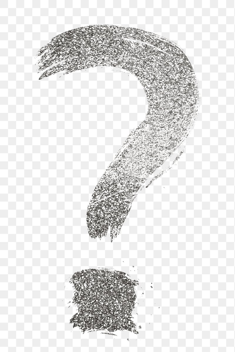 Question Mark Glitter PNG Images | Free Photos, PNG Stickers ...