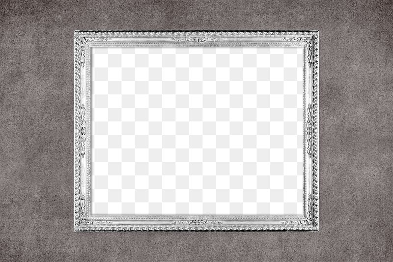 Silver Picture Frame Transparent PNG Images | Free Photos, PNG Stickers ...