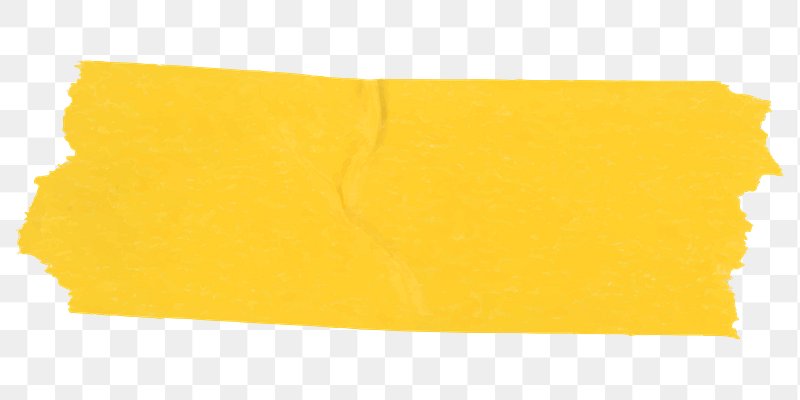 Yellow Tape Png