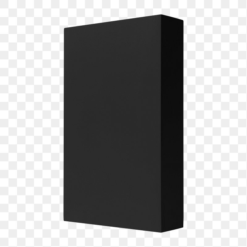 Black rectangle png, geometric shape | Premium PNG Sticker - rawpixel