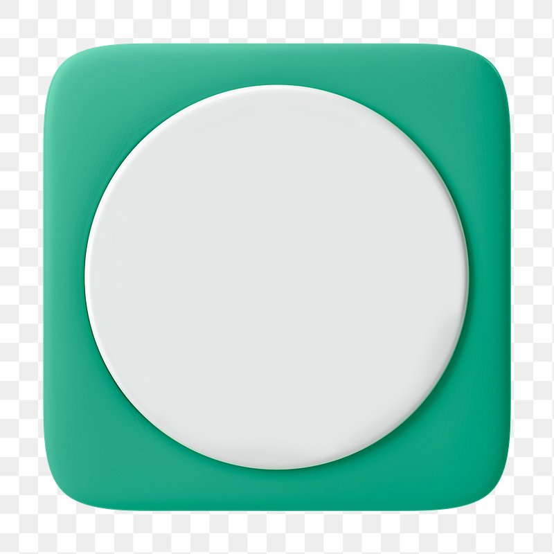 3D square png shape clipart, | Premium PNG Sticker - rawpixel