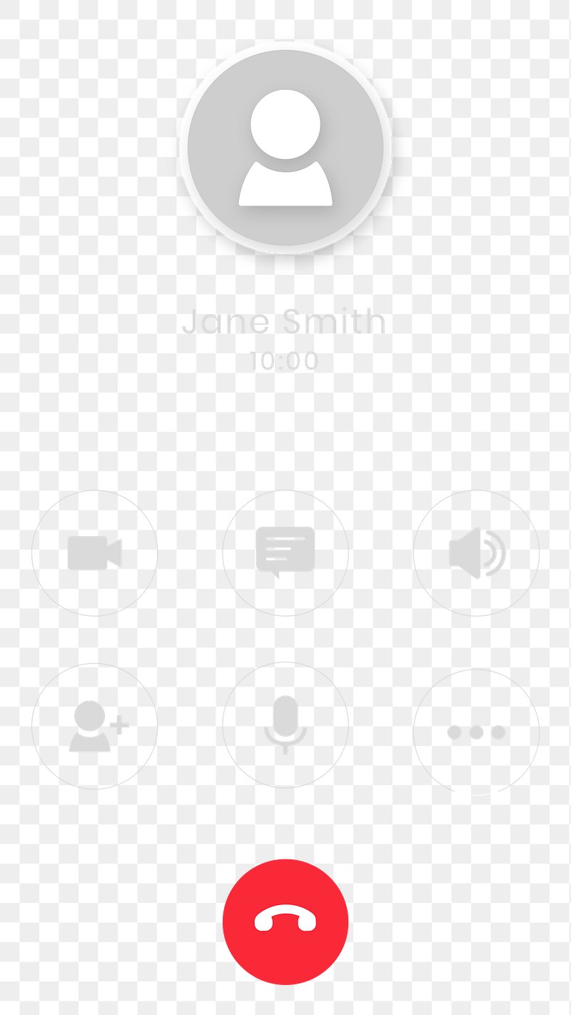 Png smartphone call interface ongoing | Free PNG Sticker - rawpixel