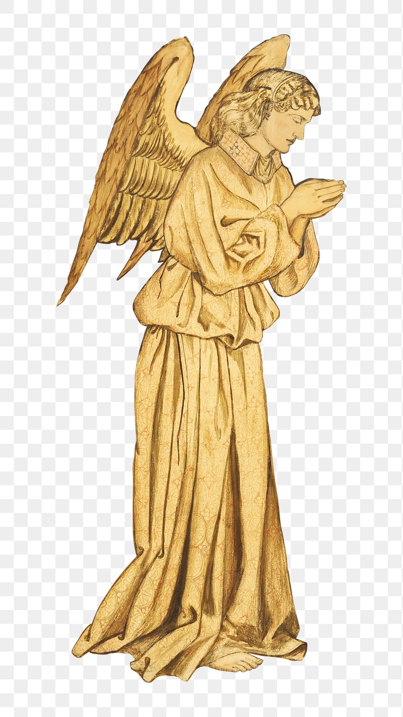 Gold Angel PNG Images | Free Photos, PNG Stickers, Wallpapers ...