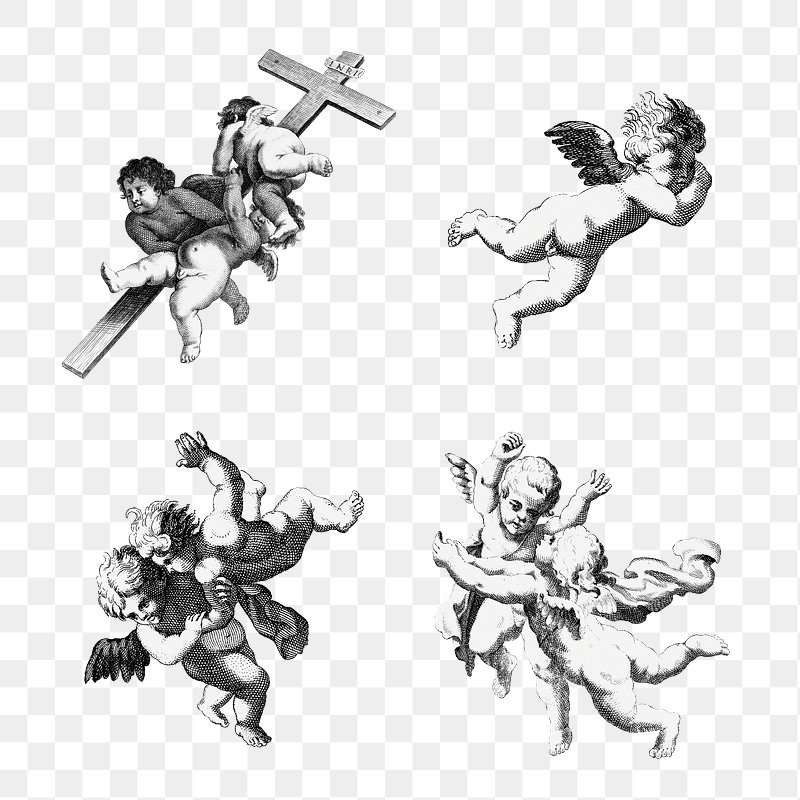 Cute Cherub PNG Illustration Images | Free Photos, PNG Stickers ...