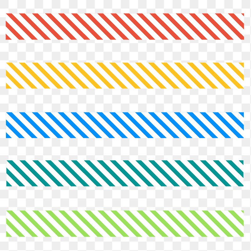 Orange Stripes Png