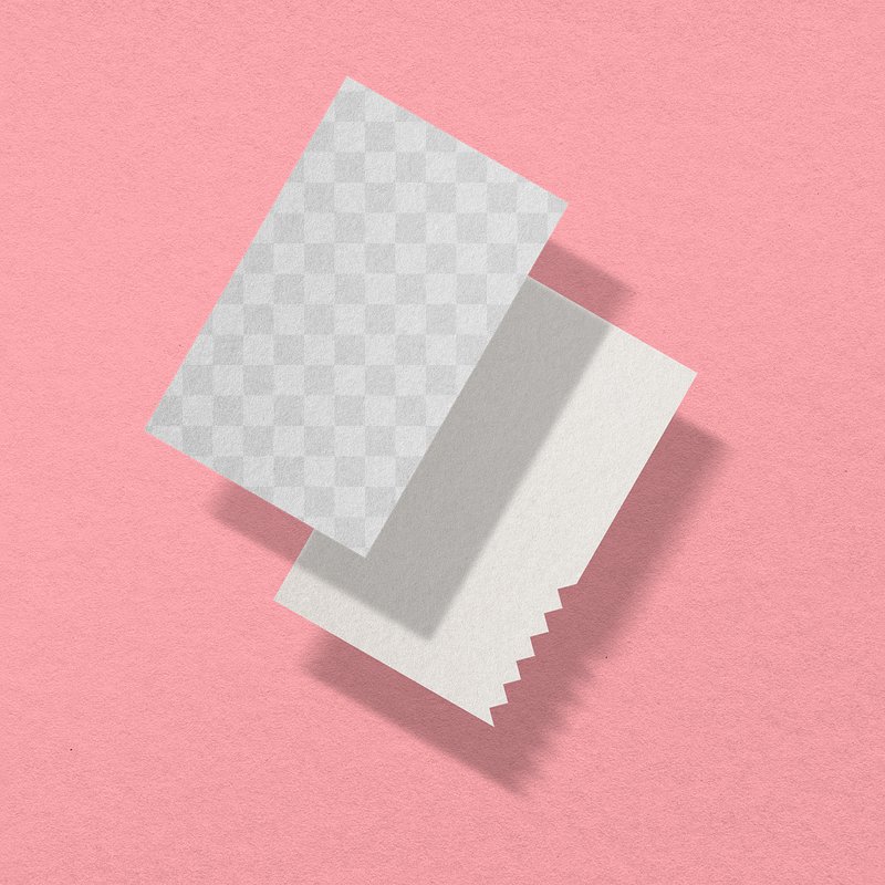 Two Cards Mockup PNG Images | Free Photos, PNG Stickers, Wallpapers ...