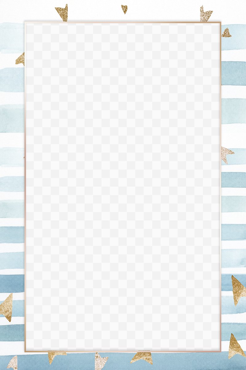 Blue Glitter Frame PNG Images | Free Photos, PNG Stickers, Wallpapers ...