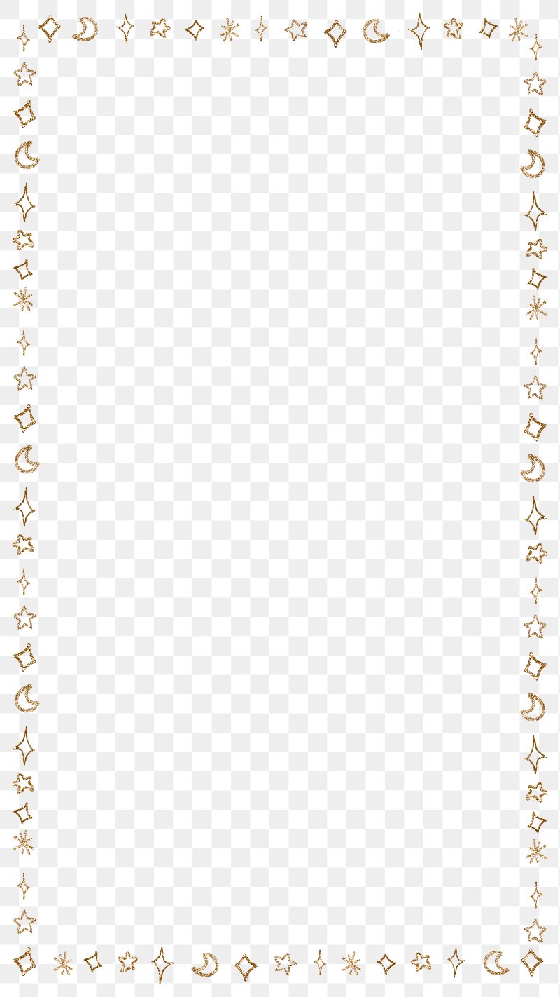 Moon and stars frame design | Free PNG - rawpixel