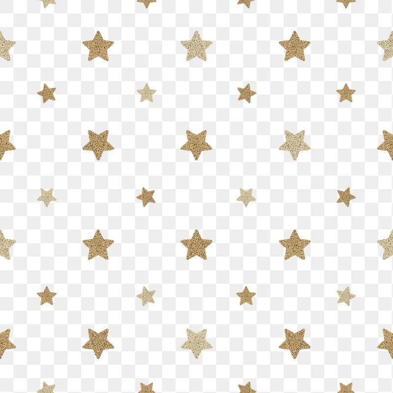 Seamless Gold Stars PNG Images | Free Photos, PNG Stickers, Wallpapers ...