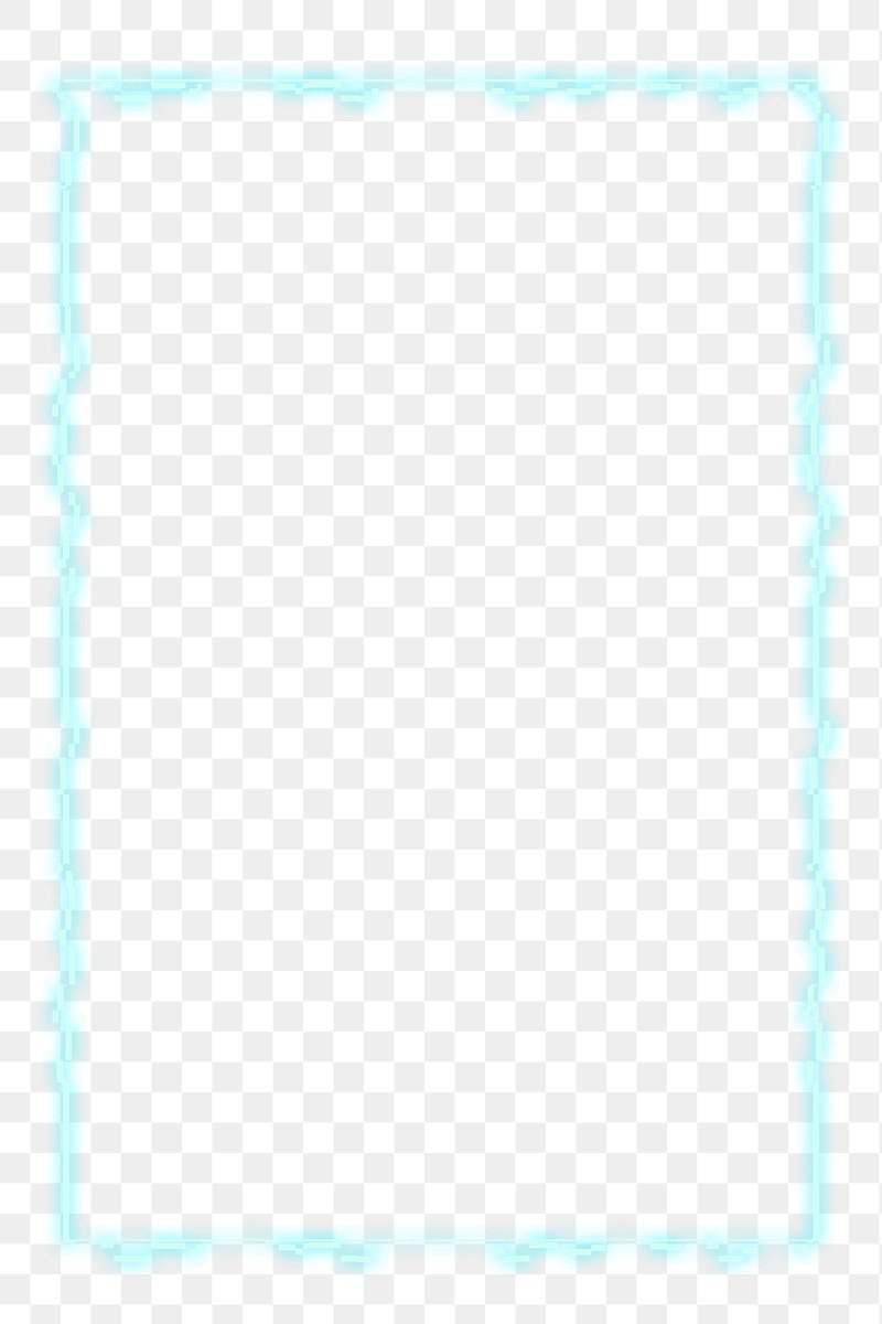 Blue Square Outline