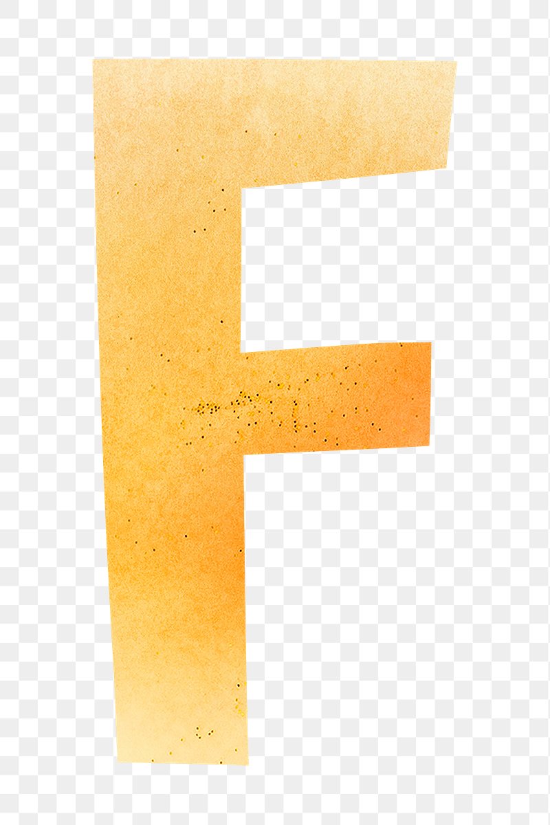 Yellow Alphabet F Decorated Images | Free Photos, PNG Stickers ...