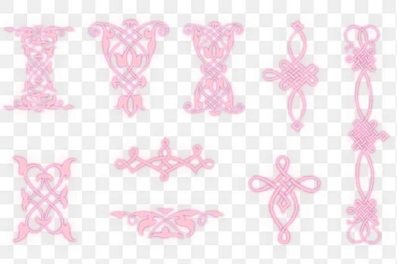 Neon Divider Element Transparent PNG Images | Free Photos, PNG Stickers ...