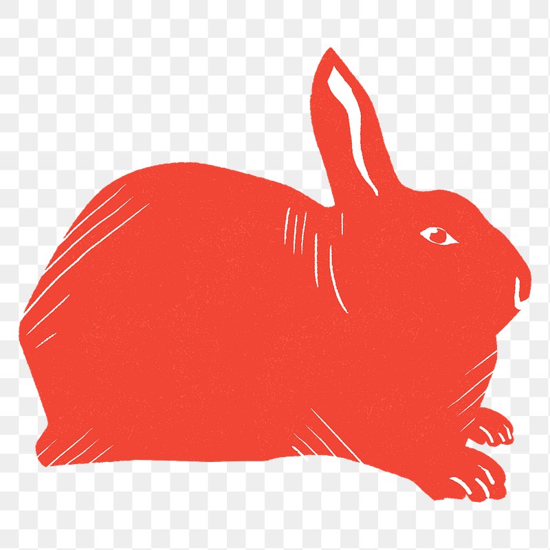 Hand Drawn Rabbit PNG Images | Free Photos, PNG Stickers, Wallpapers ...