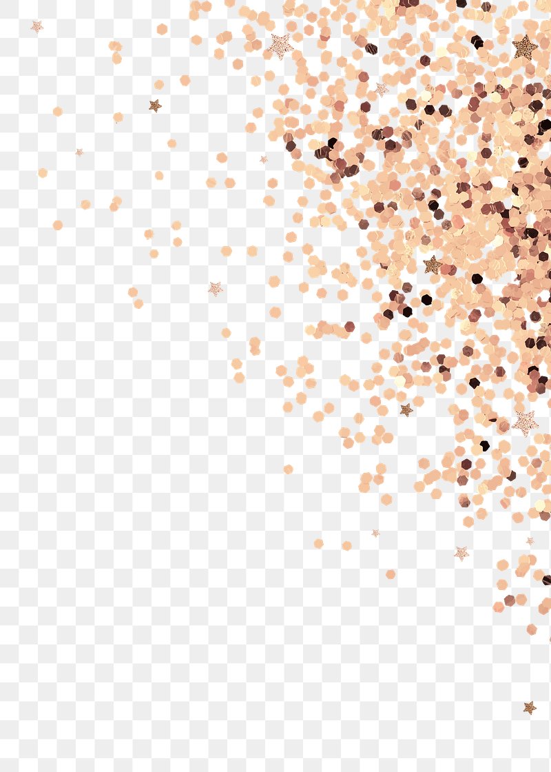 Rose Gold Confetti PNG Images | Free Photos, PNG Stickers, Wallpapers ...