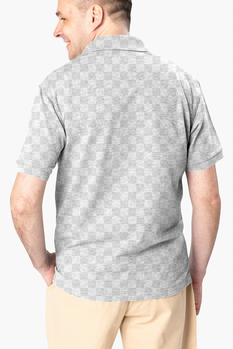 Mockup Polo Shirt Back View Images | Free Photos, PNG Stickers ...