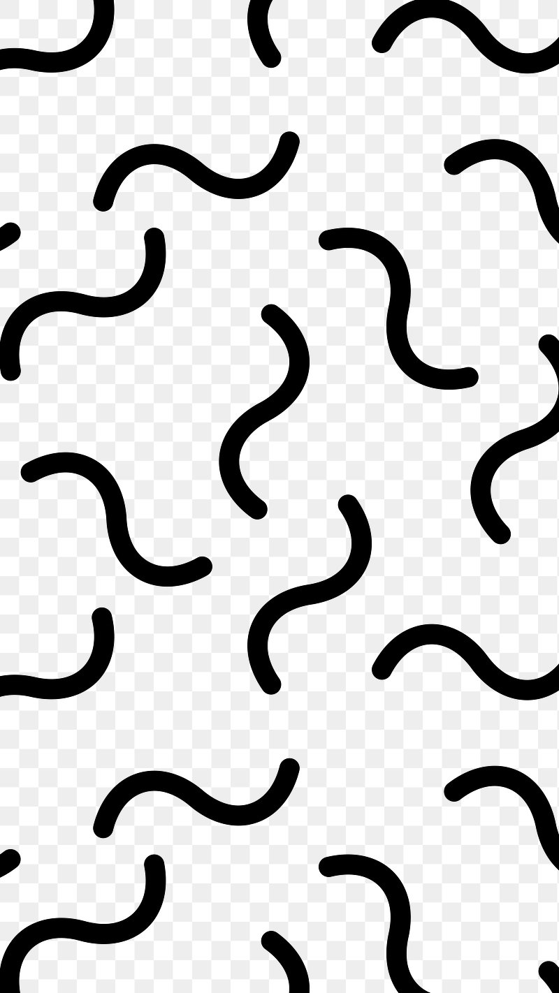 Abstract Curvy Pattern PNG Black Background Images | Free Photos, PNG ...