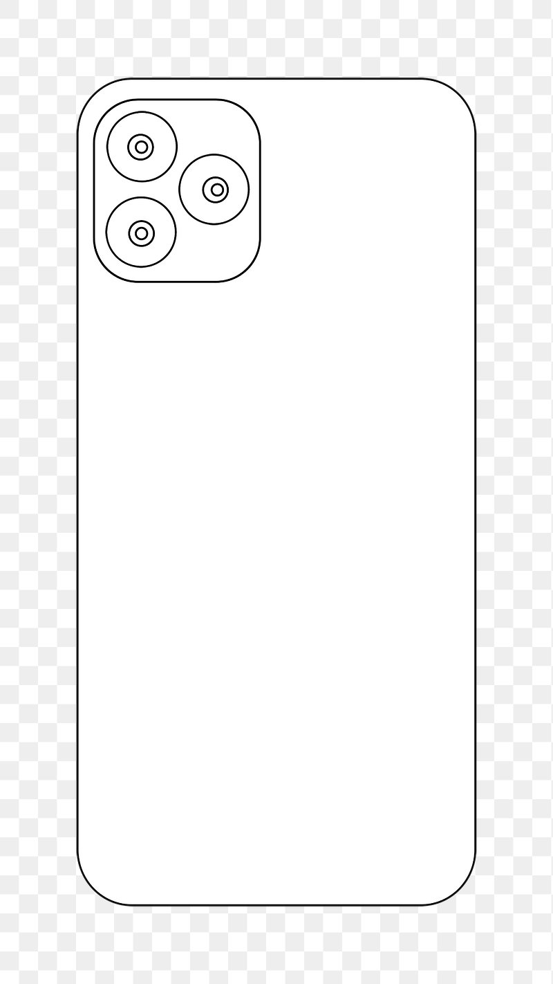Iphone Outline PNG Images | Free Photos, PNG Stickers, Wallpapers ...