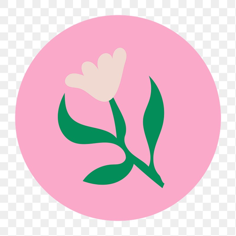 Aesthetic Flower Icon Transparent PNG Images | Free Photos, PNG ...