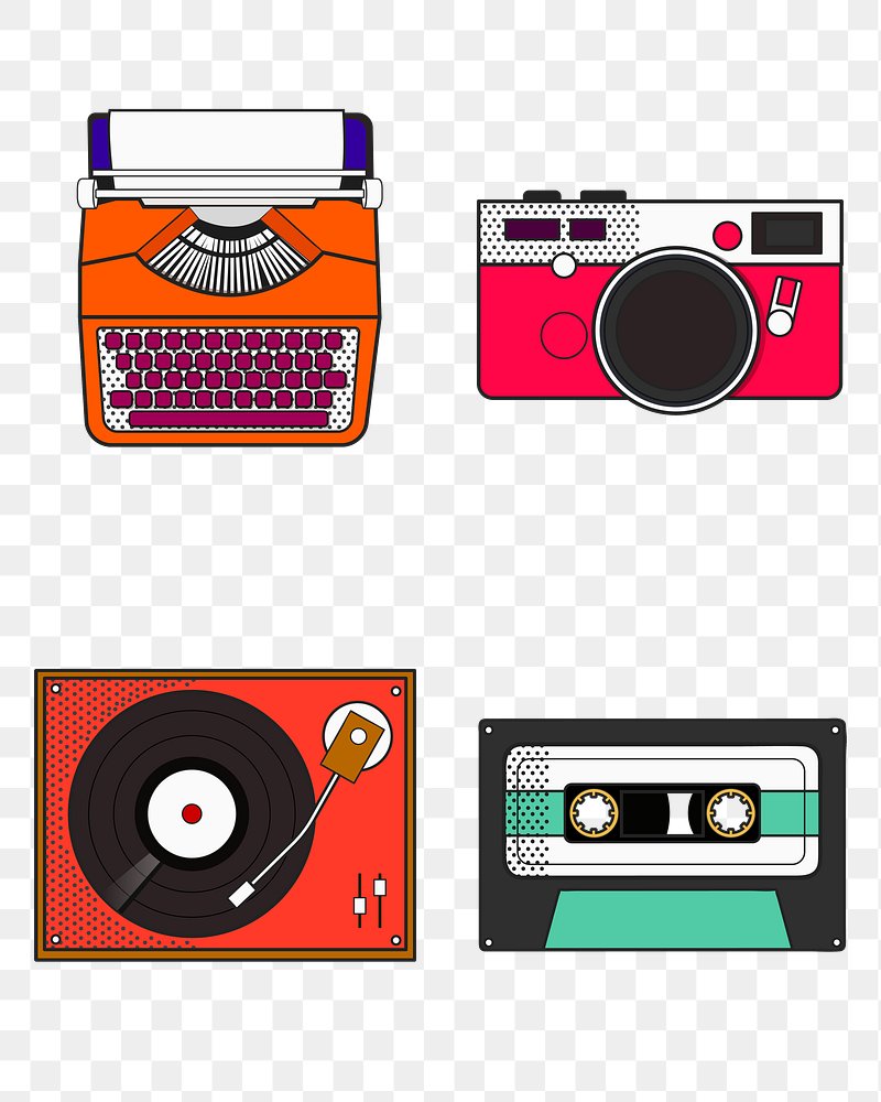 Retro Vintage Cassette Tape PNG Images | Free Photos, PNG Stickers ...
