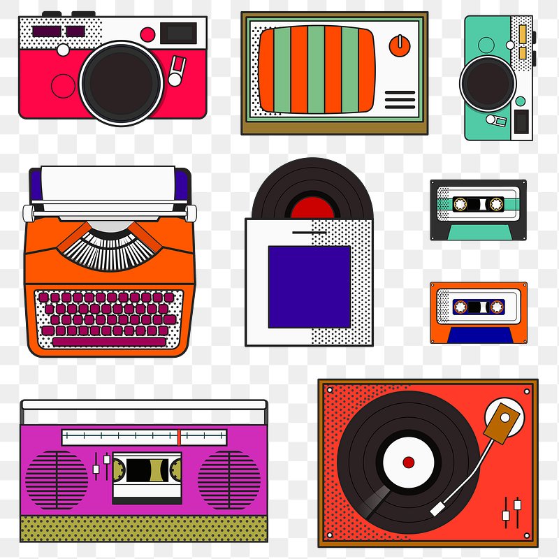 Retro Vintage Cassette Tape PNG Images | Free Photos, PNG Stickers ...