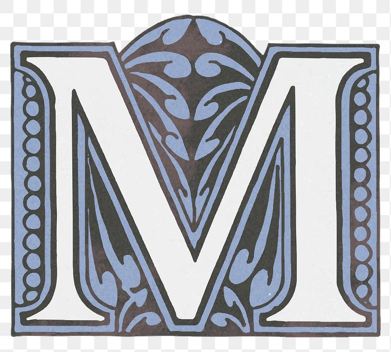 M Font PNG Images | Free Photos, PNG Stickers, Wallpapers & Backgrounds ...