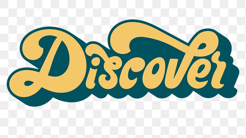 Discovery Word PNG Images | Free Photos, PNG Stickers, Wallpapers ...