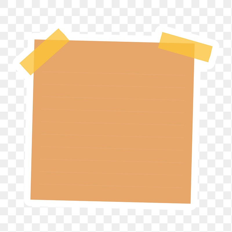 Brown Sticky Note Graphic Background Images | Free Photos, PNG Stickers ...